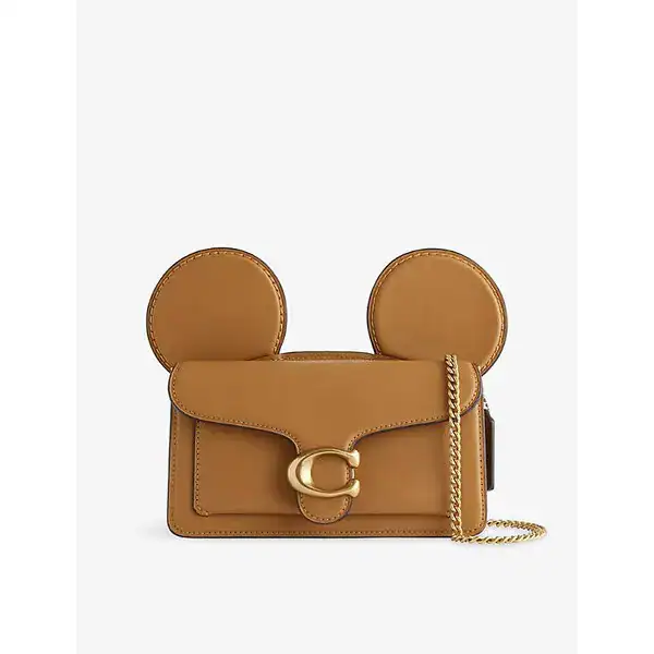 coach × mickey ショルダーバッグ NWT Disney X Coach Heritage Convertible Crossbody With Wink Mickey